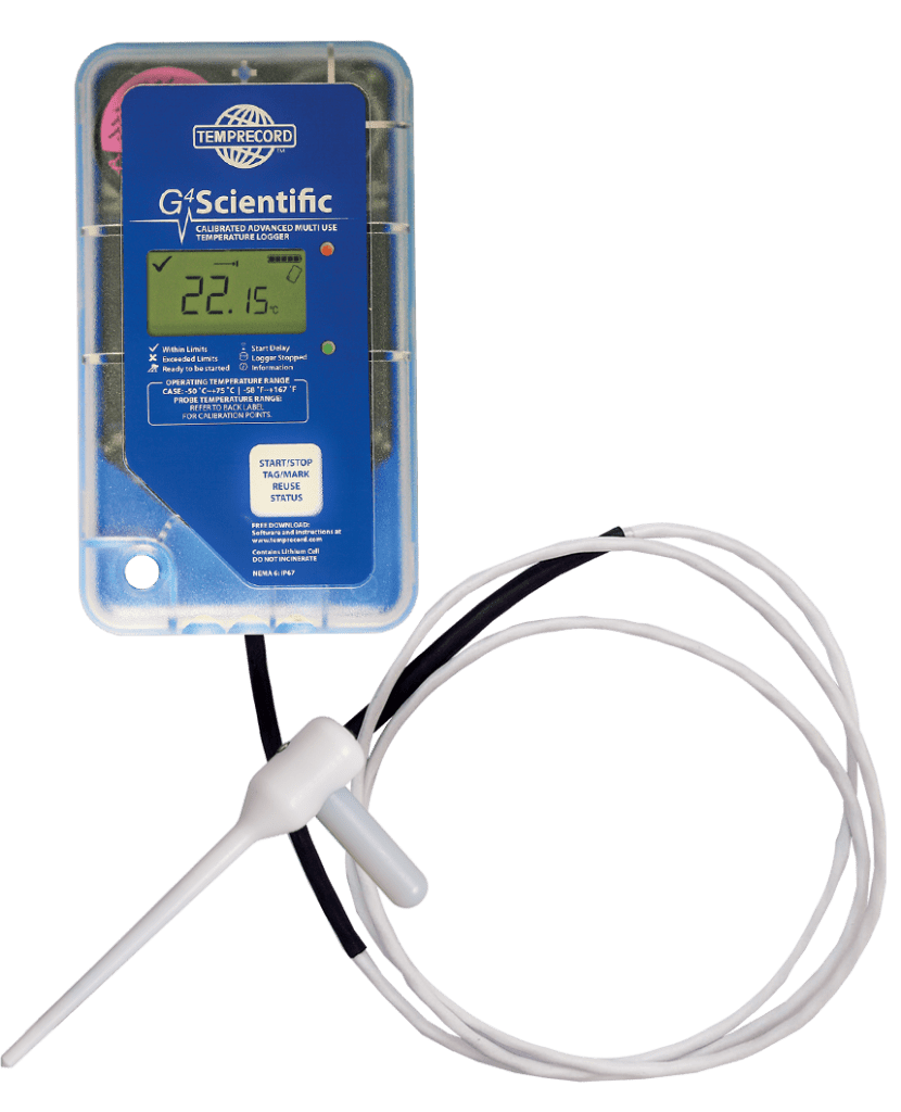 Opira Group - Temprecord G4 DISPLAY SCIENTIFIC TEFLON Probe