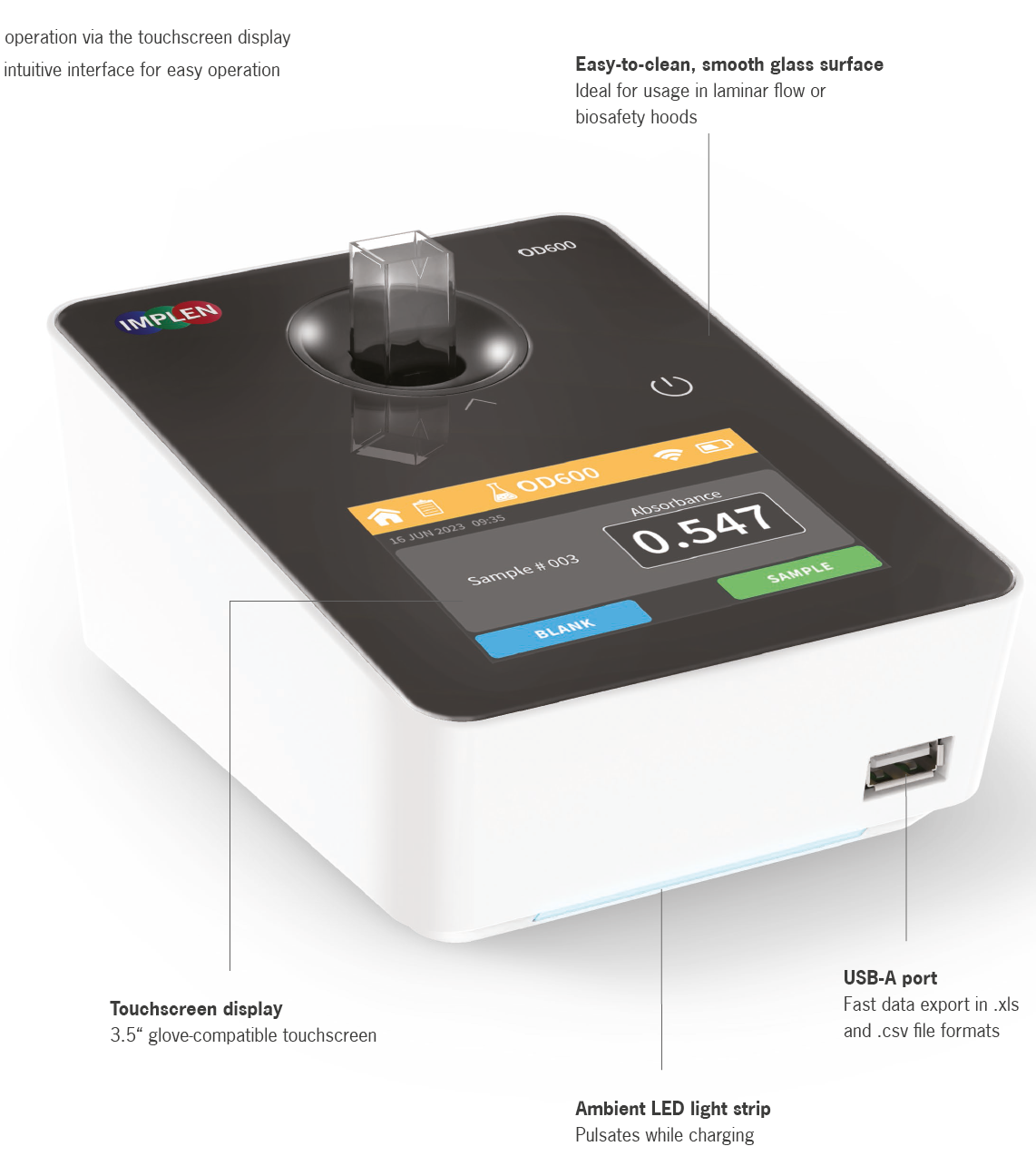 Implen OD600® - Opira Group